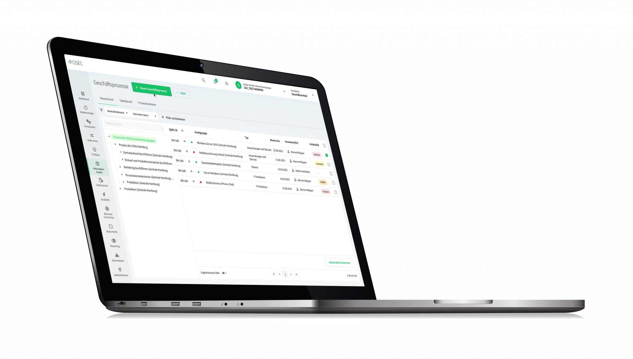 ISMS Software QSEC - QSEC Compliance Software
